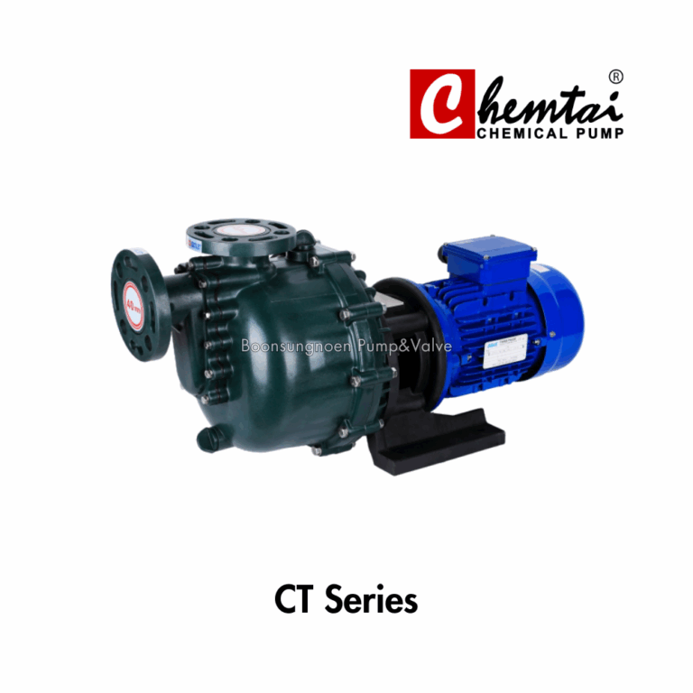 Self-Priming Pump รุ่น CT Series | ปั๊มสูบสารเคมี สูบน้ำเสีย ทนกรด-ด่าง